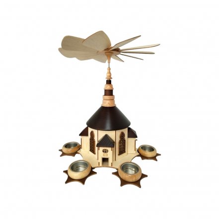 Pyramide Seiffener Kirche - Erzgebirgskunst-Shop